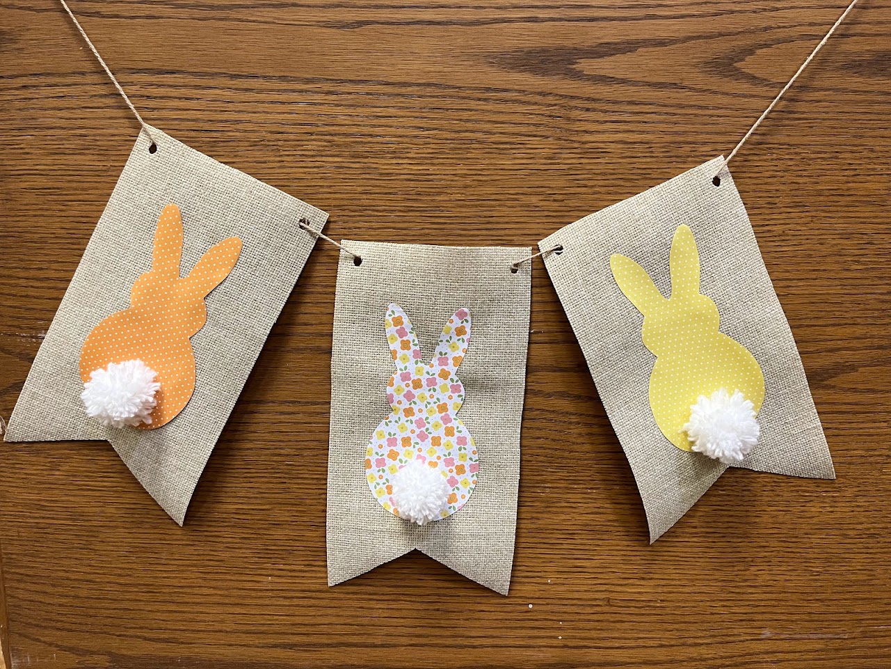 Caestecker Public Library | Crafternoon | Hickory Room | Bunny Banner