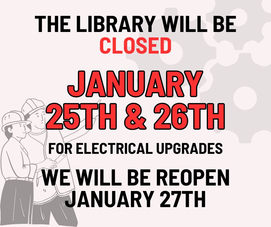 Caestecker Public Library | Special Library Closure Caestecker Public Library | Special Library Closure